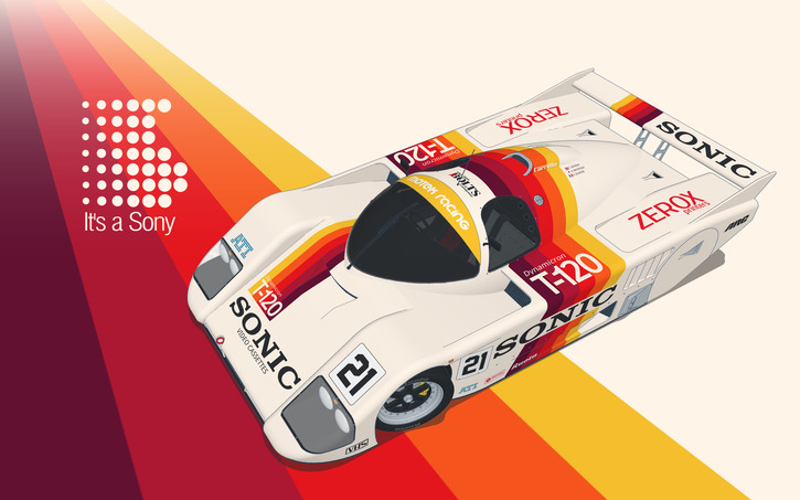 3D design 1988 Carrello-Motek CXR-1A Group C Race Car - Tinkercad