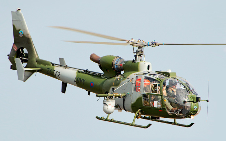 3D design Aérospatiale Gazelle - Tinkercad