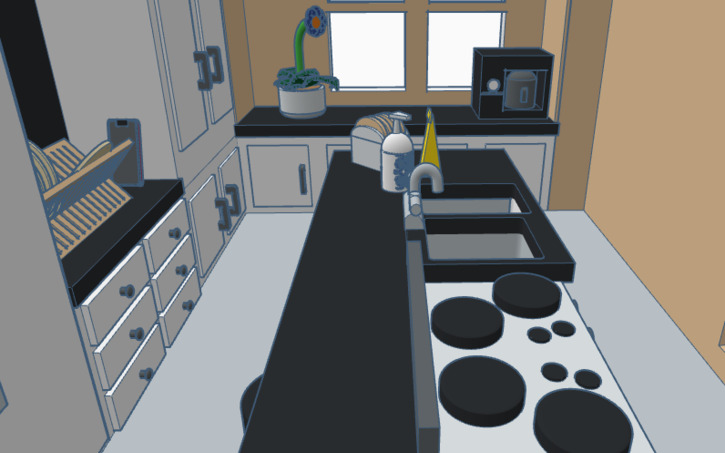 3D design House for tinker together project - Tinkercad