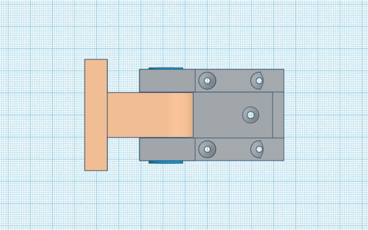 3D design Hinge - Tinkercad