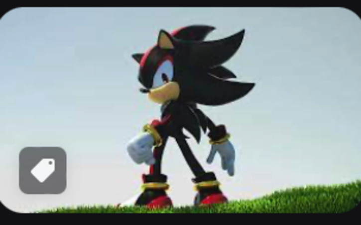 3D design shadow sonic generations - Tinkercad