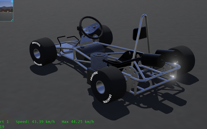 3D design Go Kart - Tinkercad