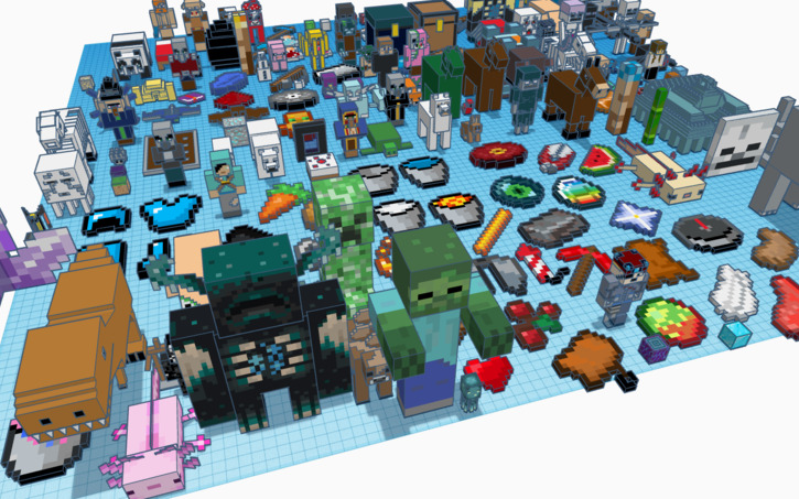 3D design Minecraft Minecraft Minecraft Minecraft Minecraft Minecraft ...