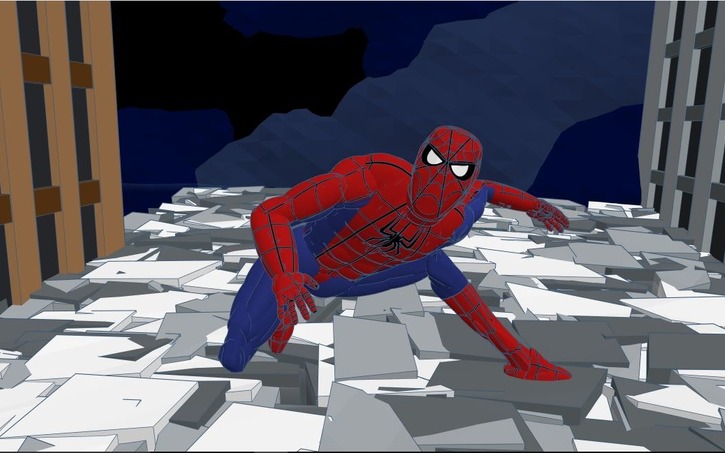 3D design The Amazing Spiderman - Tinkercad