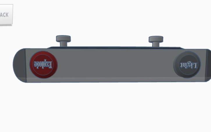 3D design Explosive spider mech - Tinkercad