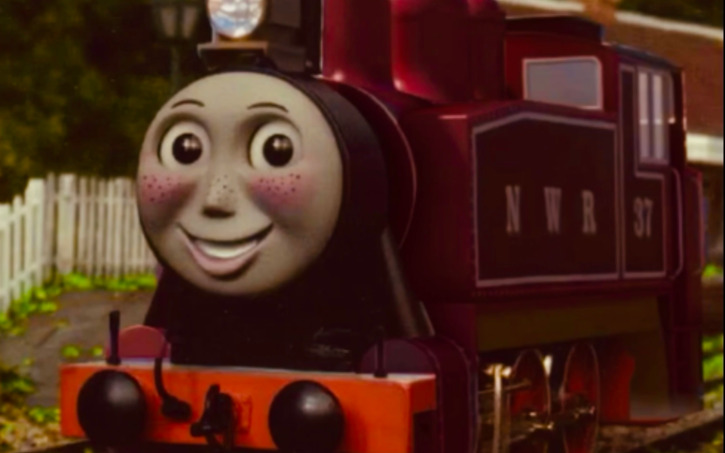 3D design Rosie the Little Red Engine - Tinkercad