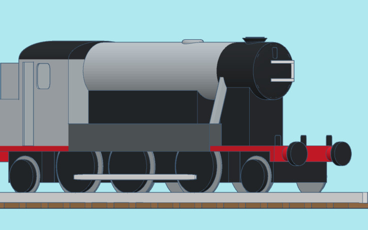 3D design Kitson-Still Steam/Diesel Hybrid - Tinkercad