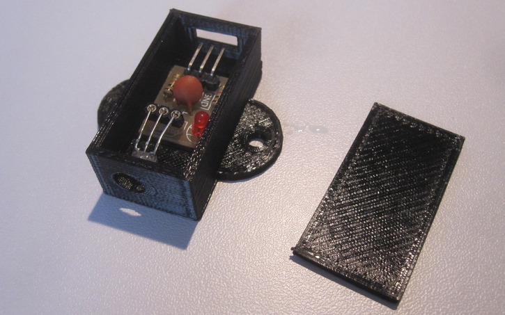 3D design Arduino Laser Sensor Case - Tinkercad