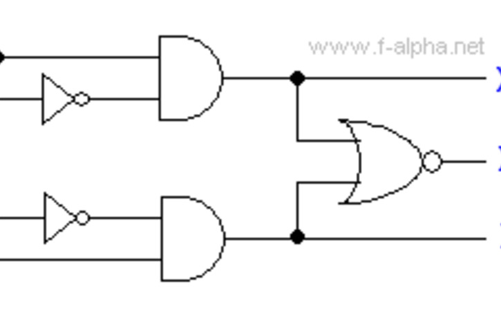 Circuit Design 1 Bit Magnitude Comparator Tinkercad