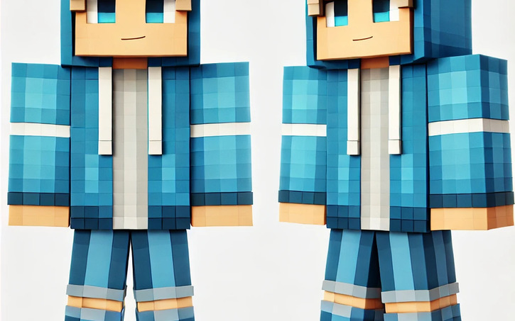 3D design My Skin Minecraft - Tinkercad