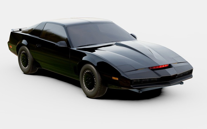 3D design kitt knight rider car - Tinkercad