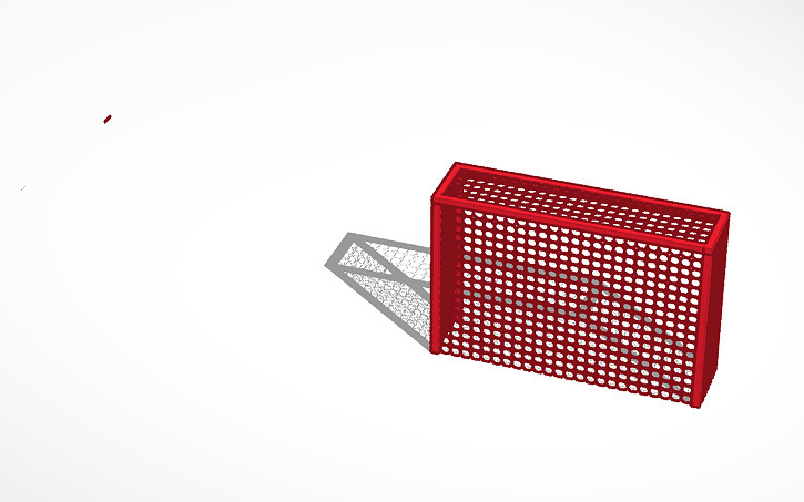 3D design Portería de fútbol 1 - Tinkercad