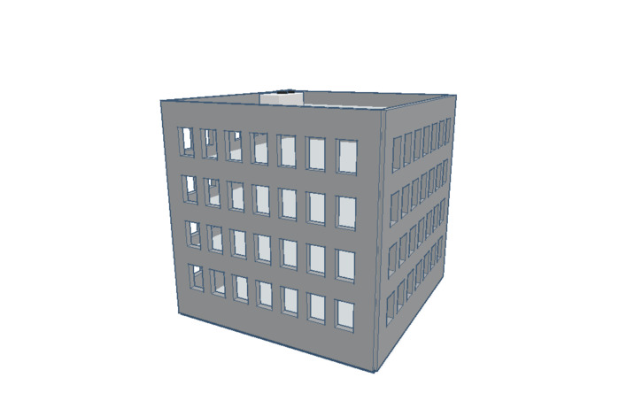 Codeblock design Building Builder - Tinkercad
