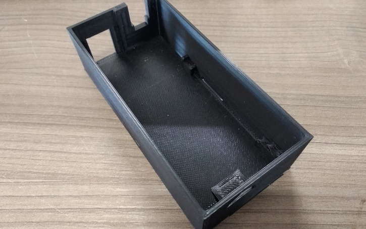 3D design ESP32 Box Case Mount RJ45 RJ11 - Tinkercad