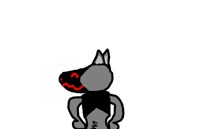 3D design Protogen figure (Rex) - Tinkercad