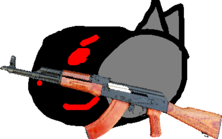 3D design Protogen figure (Rex) - Tinkercad