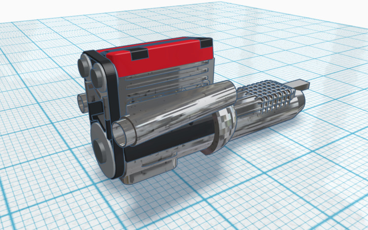 3D design 4-cylinder engine LIKE BEFORE YOU COPY!!!!!!!!!! - Tinkercad