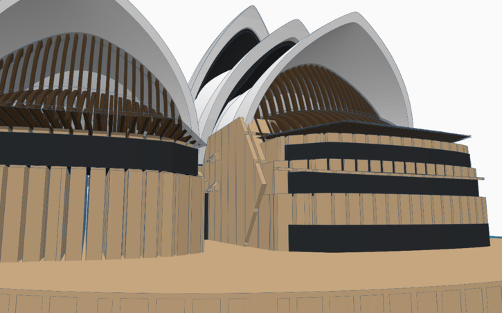 3D design Sydney Opera House 2.0 - Tinkercad
