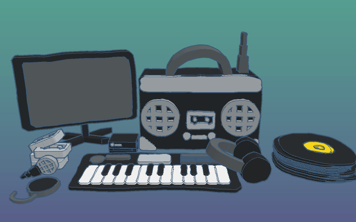 3D design Scribble Recording Studio - Tinkercad