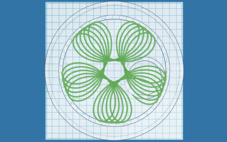 3D design Spirograph (Sim Lab) - Tinkercad