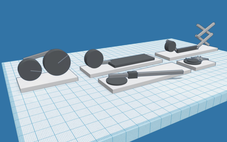 3D design Mechanisms and Linkages (Sim Lab) - Tinkercad