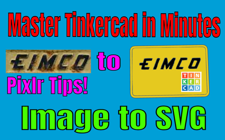 3D design SVG Logo Tutorial - Tinkercad