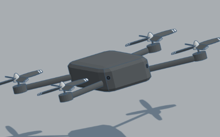 3D design Drone Attempt - Tinkercad