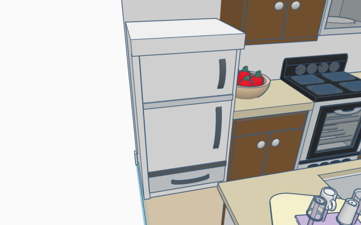 3D design A Nice Kitchen - Tinkercad