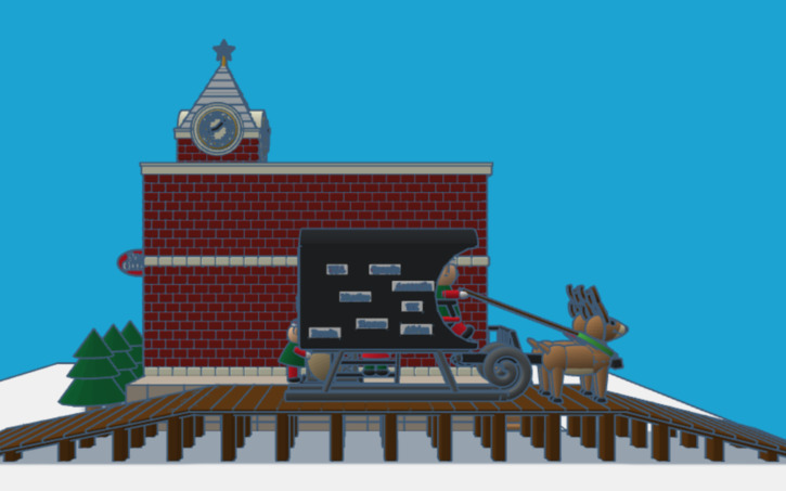 3D design North Pole Post Office - Tinkercad