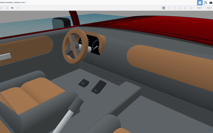 3D design Orhan's Car mk2 - Tinkercad