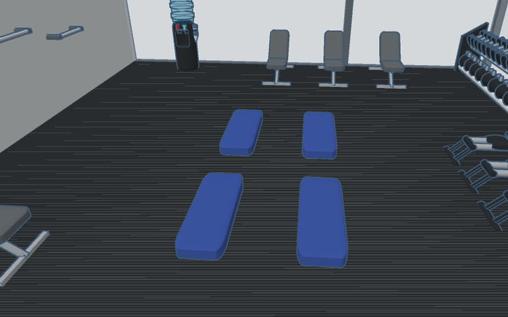 3D design Classic Gym - Tinkercad