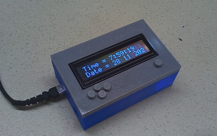3D design 16 x 2 LCD / WEMOS D1 Arduino Enclosure - Tinkercad