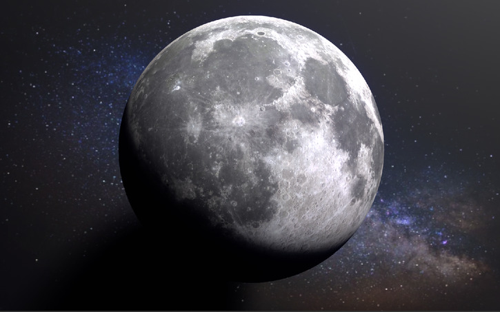 3D design Moon - Tinkercad