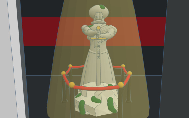 3D design Modern Art Museum - Tinkercad