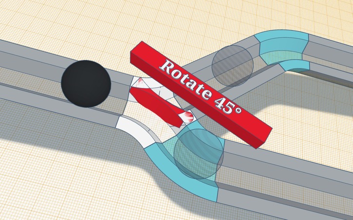 3D design Marble Run Points - SIM LAB - Tinkercad