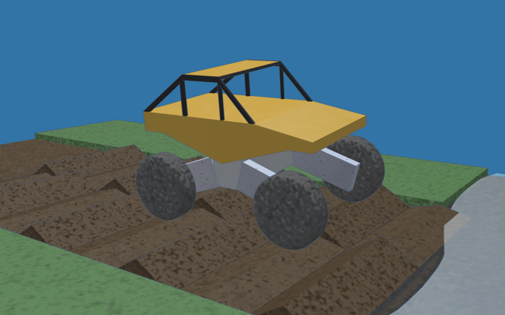 3D design Sim Lab Rock Crawler Course - Tinkercad