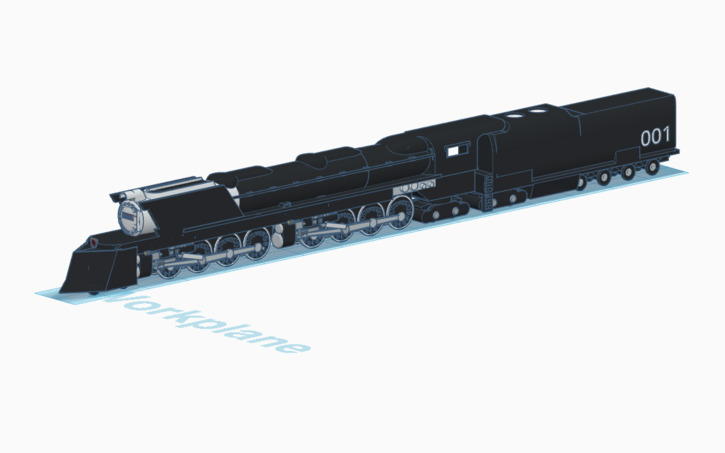 3D design (GR-001) Star Train Neo Big One - Tinkercad