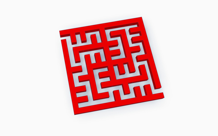 Codeblock Design Random Maze Generator Tinkercad 