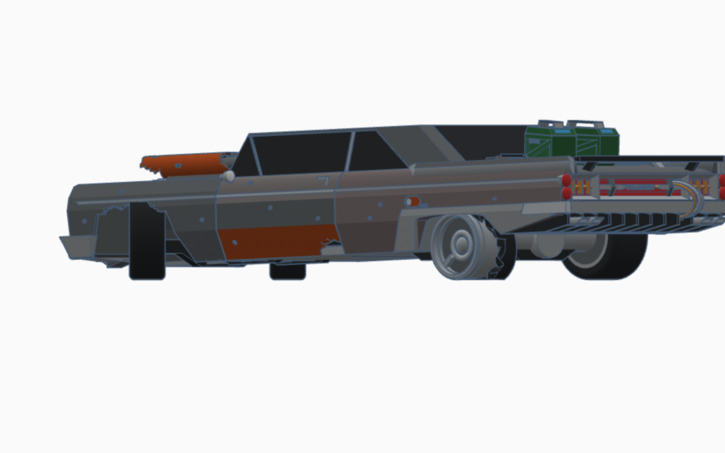 3D design "HellBeast" A Cyberpunk Abomination - Tinkercad