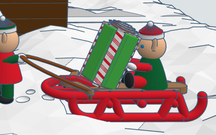 3D design Santa Workshop - Tinkercad