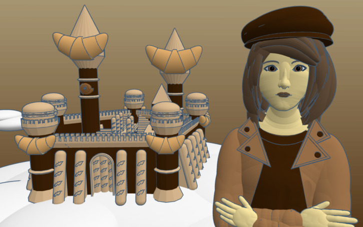 3D design Pastry Palace - Tinkercad