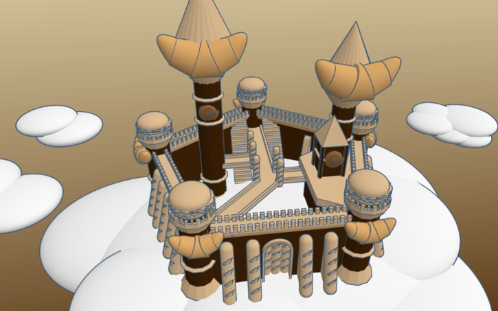 3D design Pastry Palace - Tinkercad