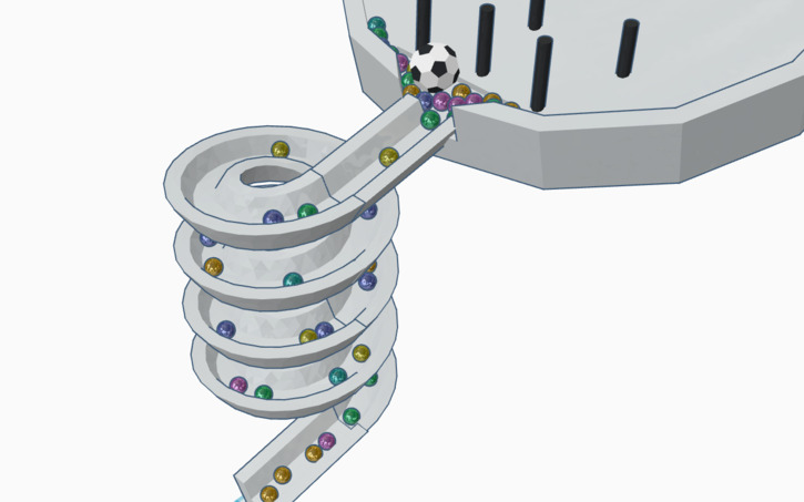 3D design Disco Ball Run - Sim Lab - Tinkercad