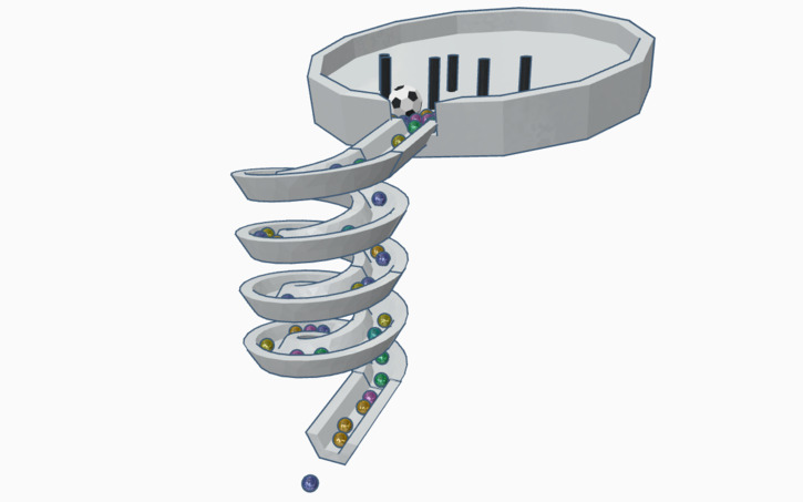 3D design Disco Ball Run - Sim Lab - Tinkercad
