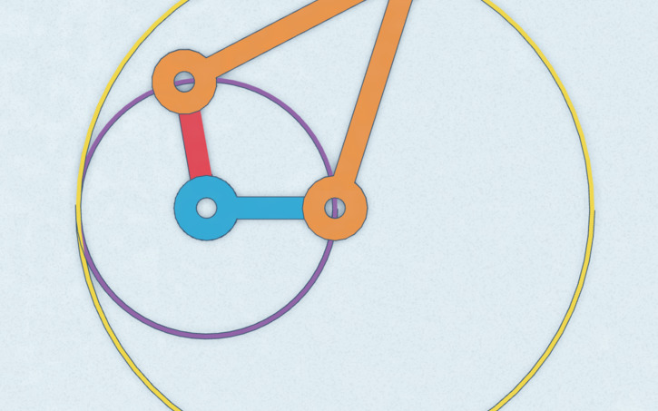 3D design Deltoid Linkage SIM LAB - Tinkercad