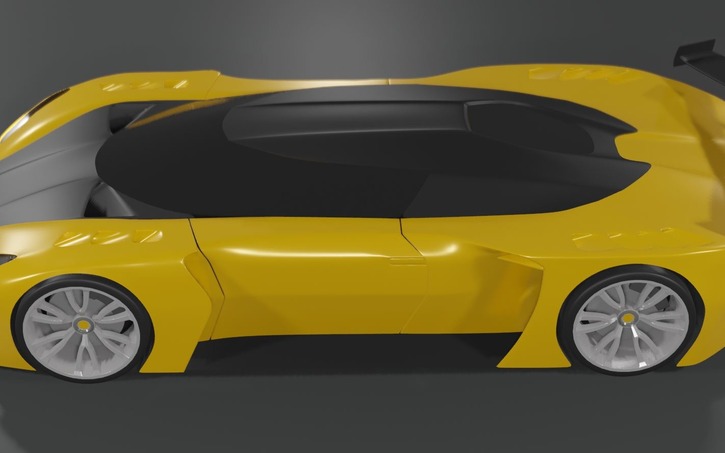 3D design Colibri Electric GT - Tinkercad