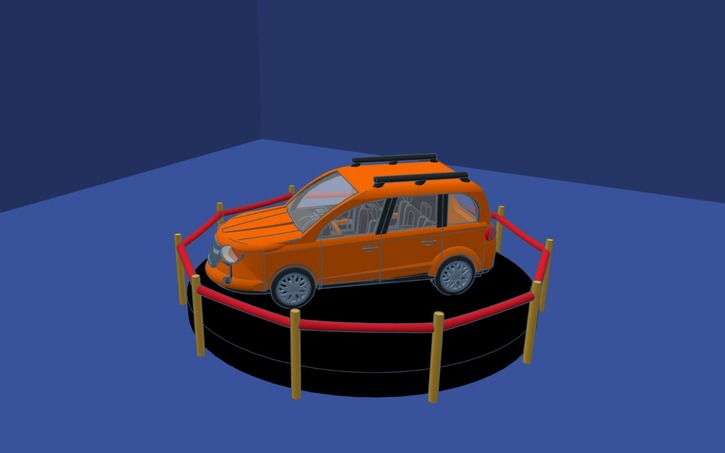 3D design Upgraded Orange 2016 Subaru Forester - mythics - Tinkercad