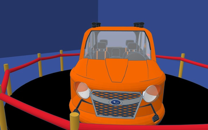 3D design Upgraded Orange 2016 Subaru Forester - mythics - Tinkercad