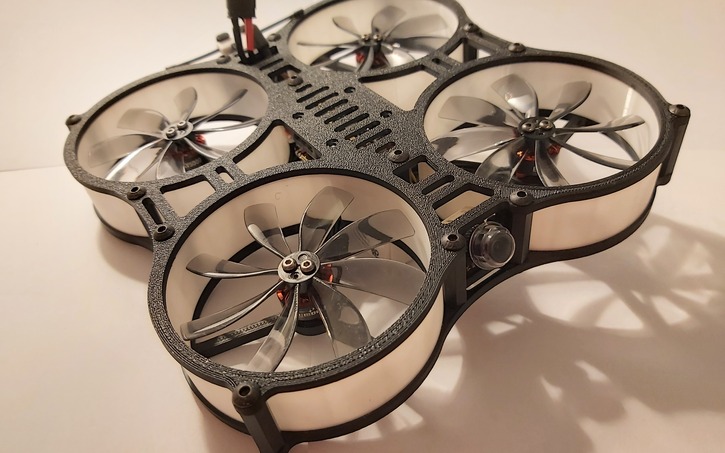 3D design 2.5" Cinewhoop Frame (public) - Tinkercad