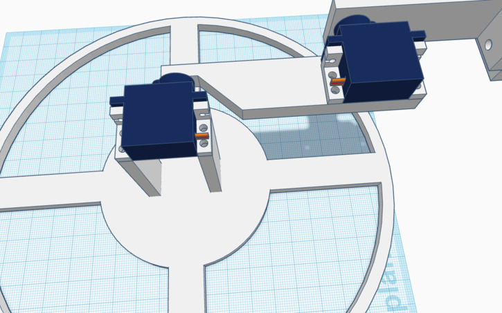3D design Fully functional robot arm - Tinkercad